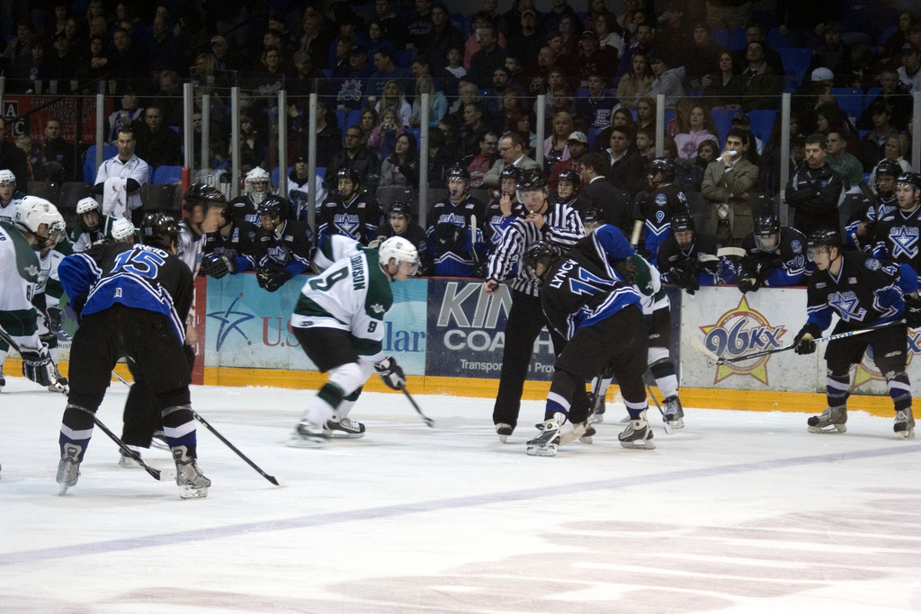 USA Hockey Officiating Prospects Work USHL Prospects Game - Scouting ...