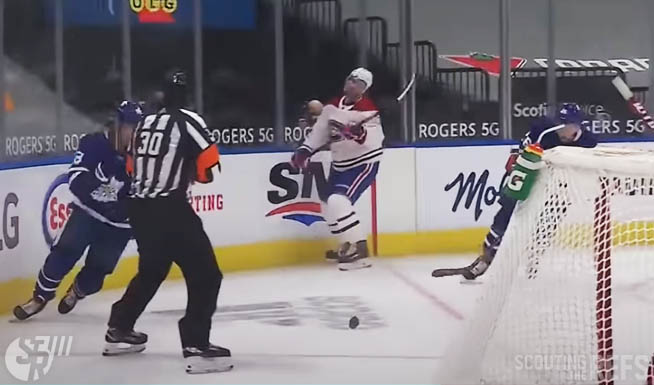 Officials In Play as Puck Shots Turn To Goals - Scouting The Refs