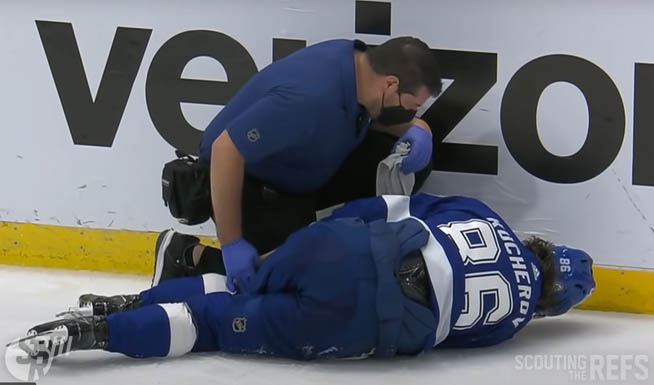 Panthers’ Duclair Injures Kucherov With Slash, Avoids Discipline ...