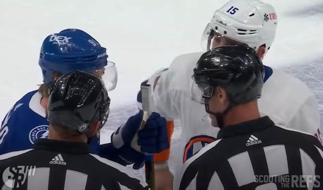 NHL Ref O’Rourke Defends Point Goaltender Interference Call